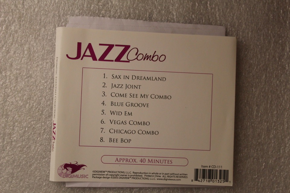 Digimusic Essentials Collection - Jazz Combo (CD) | eBay