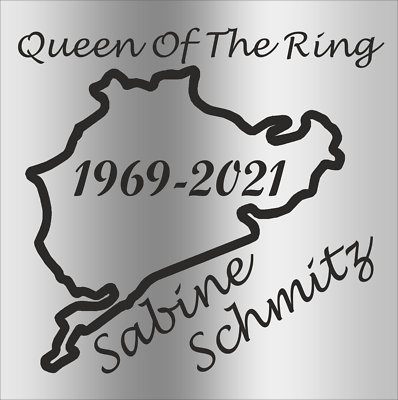 Sabine Schmitz Königin der Ring Rip Nürburgring Aufkleber Sticker ...