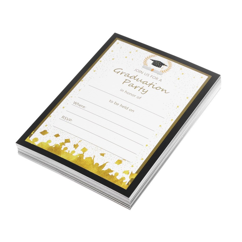 25 Pcs Greet Card Bachelor Party Invitation Graduation Cards Bulk | eBay UK