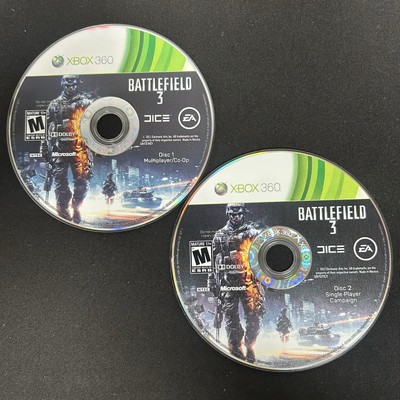 Battlefield 3 - Microsoft Xbox 360 (XB360) 2 Disc Set Works/Tested - No ...