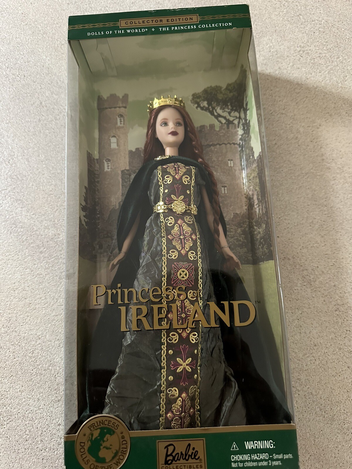 Princess of Ireland Barbie Dolls of the World The Princess Collection ...