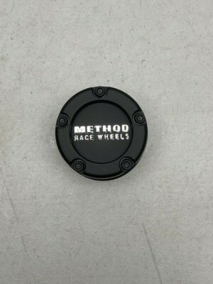 Method Race Wheels Matte Black Push Thru Wheel Center Cap CP-1524B89-2 ...