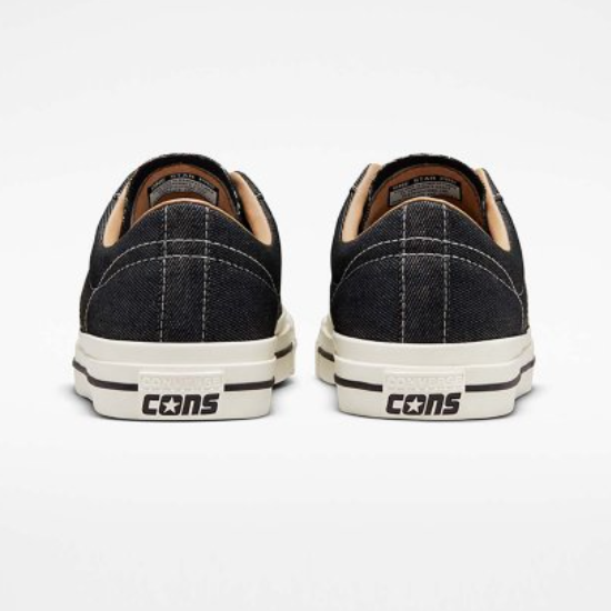 Converse One Star Pro Denim Sneakers 'Black' - A04148C Expeditedship | eBay