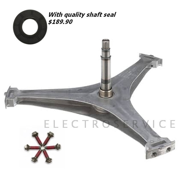 DC97-15877B OEM FLANGE SHAFT + 6 BOLTS W/ OR W/O SHAFT SEAL FOR SAMSUNG ...