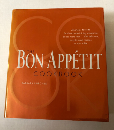 The Bon Appetit Cookbook - hardcover, Bon Appetit Magazine Like New ...