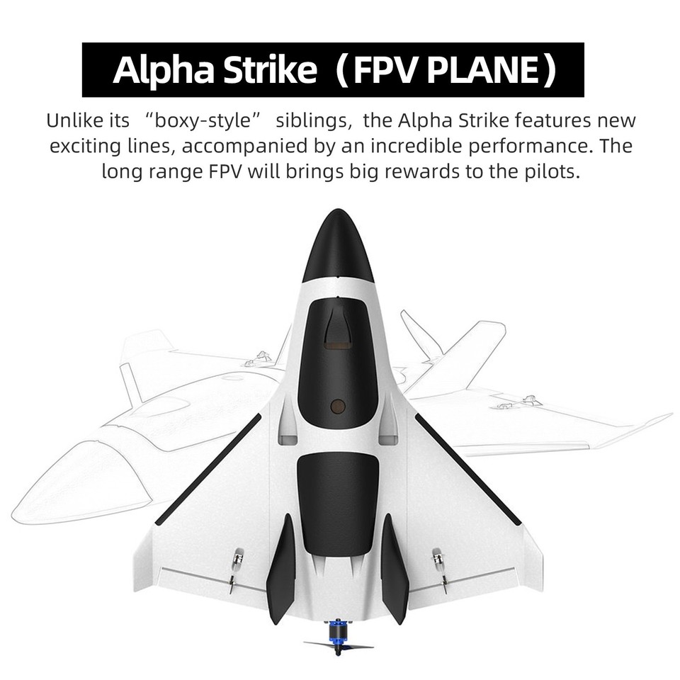 ZOHD Alpha Strike FPV Airplane, Ducted Fan FPV Plane with 620MM ...