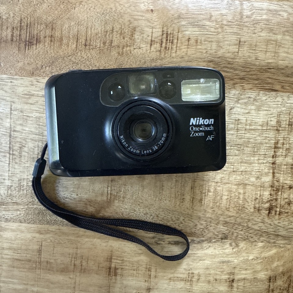 Nikon One Touch Zoom AF Point & Shoot 35mm Film Camera with Lens 38 ...