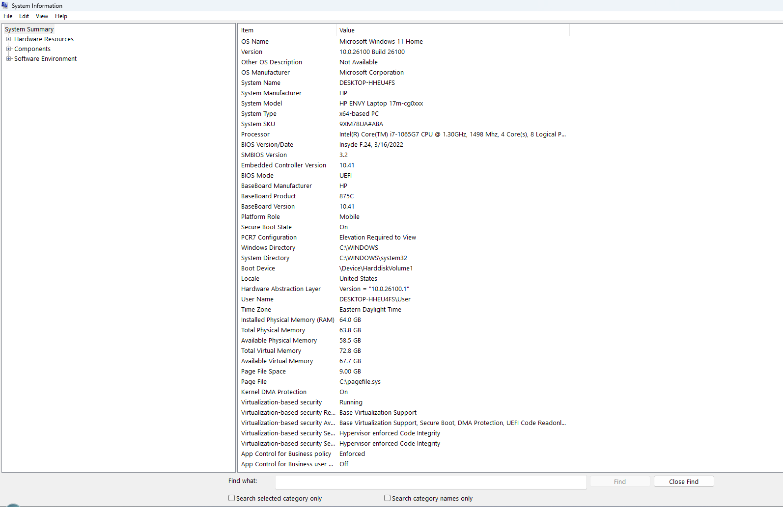 HP ENVY 17m-cg0013dx 17.3" i7-1065G7 1.5GHz 64GB RAM 512GB SSD MX330 ...