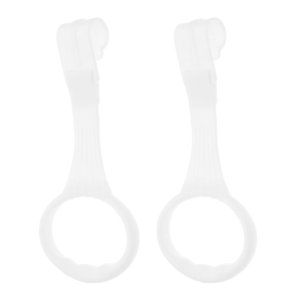 2 Pcs Toddler Cot Handle Ring Infant Pull Baby Stand up Assist Rings ...