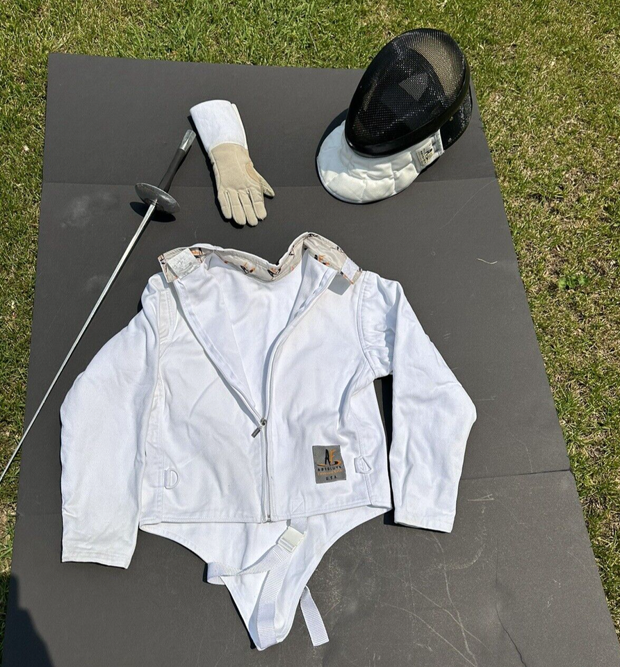 Absolute Fencing Gear, Foil, Bag, and Helmet *SEE PICS FOR DETAILS* | eBay