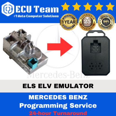 Mercedes Benz Steering Lock ESL ELV Emulator Programming Service W204 ...