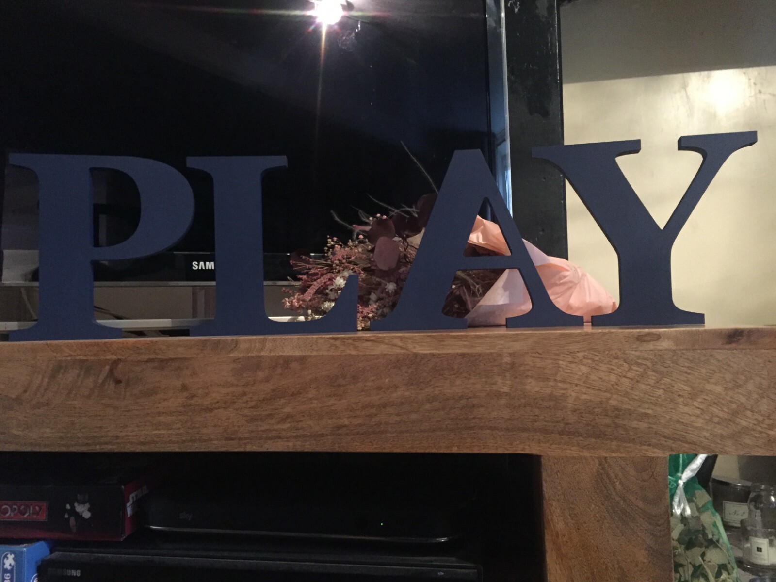 Multipack of 4 Navy Letters, Any A-Z, 20cm Large Letters, & signs, Big ...