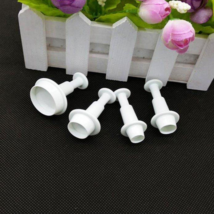 Round Circle Biscuit Sugar Plunger Fondant Craft Decor Cookie Cake ...