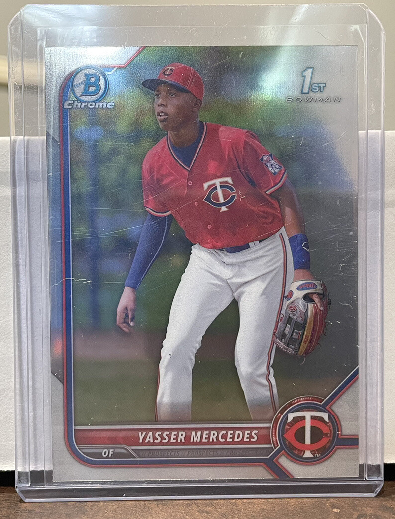 2022 Bowman Chrome Yasser Mercedes 1st Bowman #BCP-171 Twins QTY | eBay