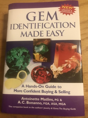 Gem Identification Made Easy by Antoinette Matlins HBDJ New | eBay