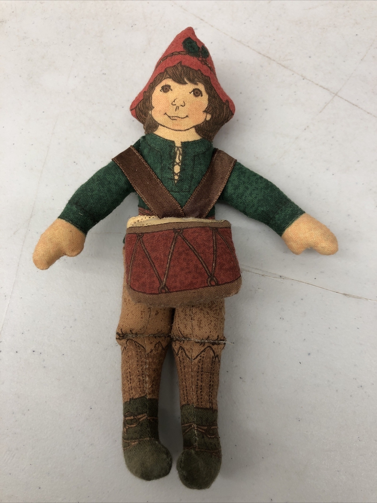 HALLMARK DRUMMER BOY FAMOUS AMERICANS CLOTH DOLL NO BOX USED VINTAGE | eBay
