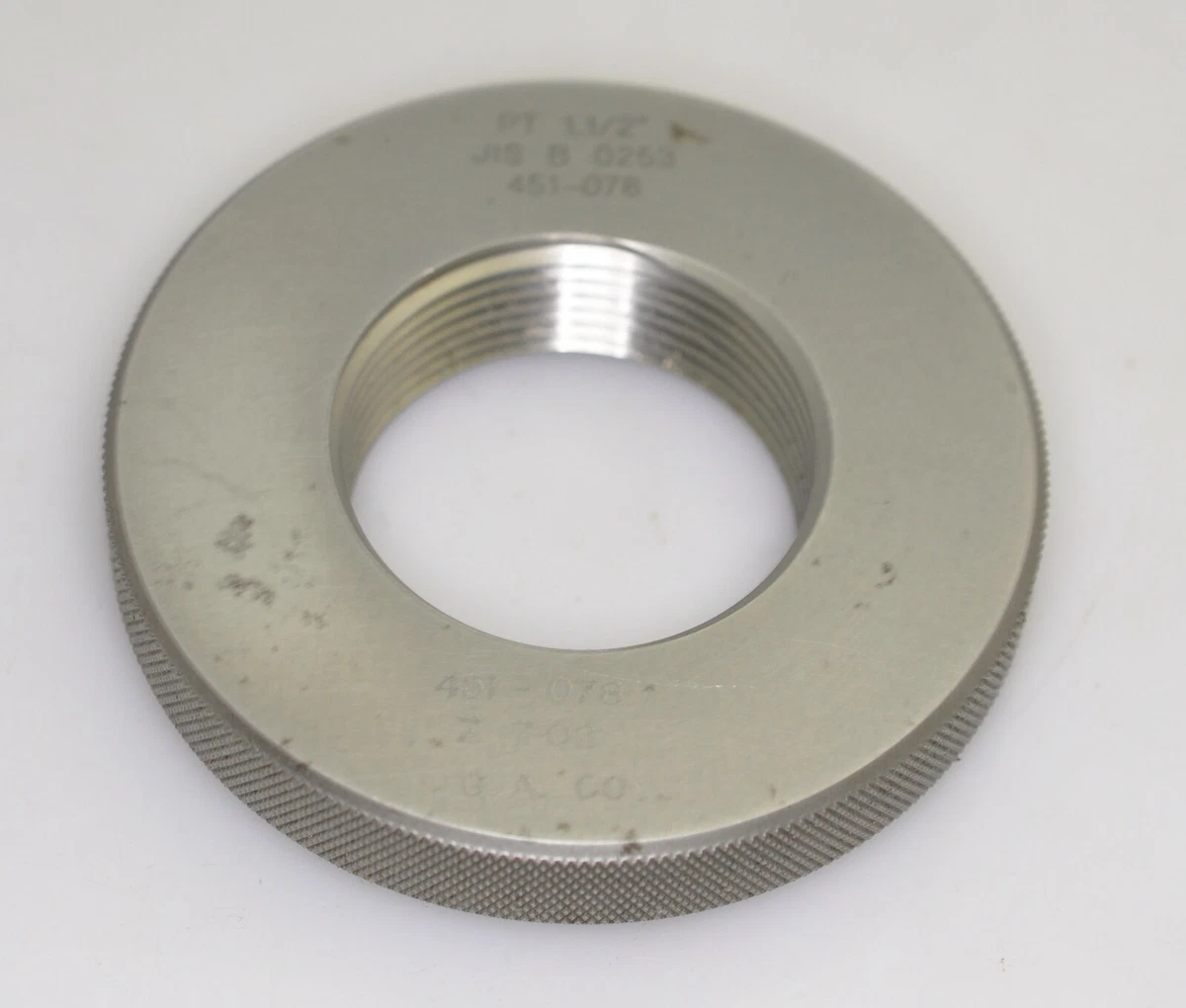 Taper Pipe Thread Ring Gage (NPT) 11-1/2 34-450-7 Light, 41% OFF