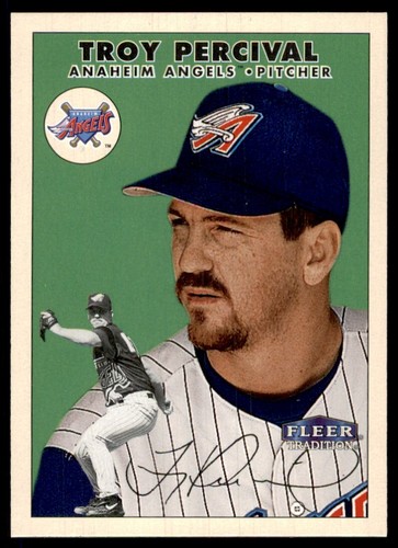 2000 FLEER TRADITION TROY PERCIVAL ANAHEIM ANGELS #215 | eBay