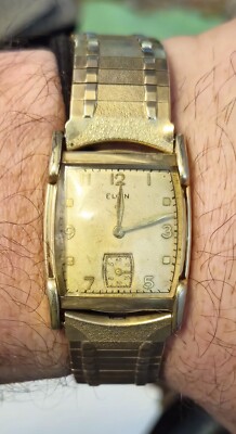 vintage elgin durapower watch W/ 554 Movement | eBay