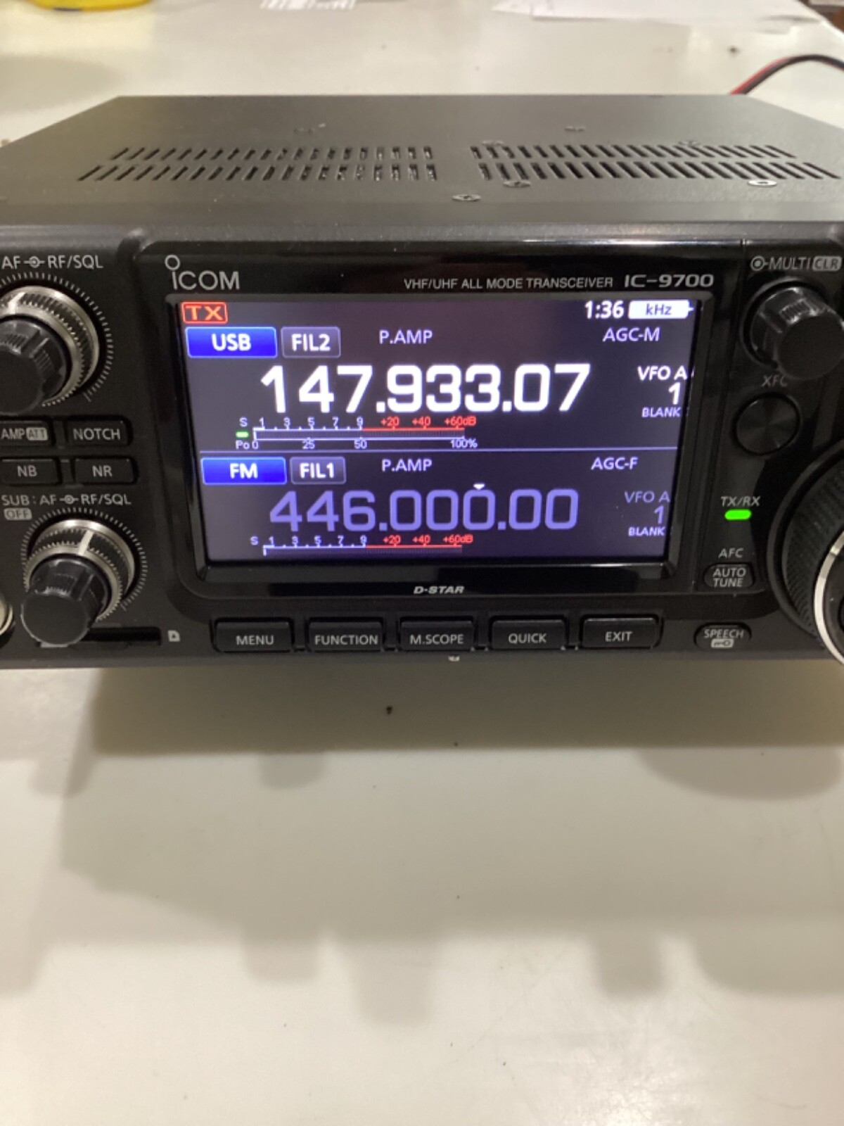 ic 9700 100w: ic 9700 d star setup – QBPSBG