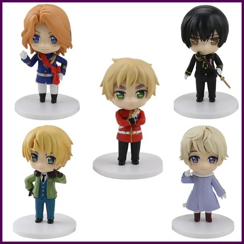 1 Pcs Anime Axis Powers Action Figures Feliciano Varga Ludwig Kiku ...