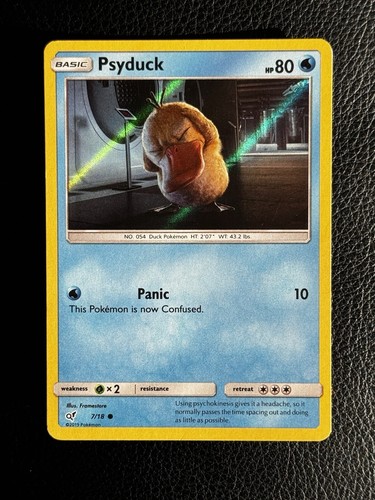 Psyduck - 7/18 - Detective Pikachu Holo Common Pokemon | eBay