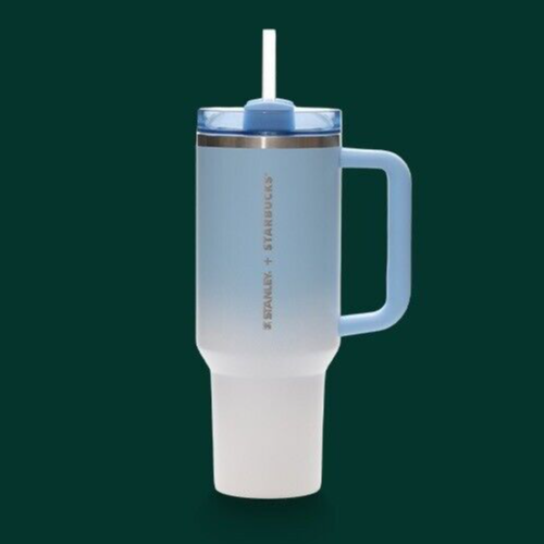 STARBUCKS PHILIPPINES 2024 STANLEY GRADIENT VIBES BABY BLUE, NEW, SHIPS ...