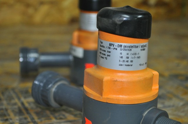 LOT OF 2 Prominent BPV-DM 1006854 Back Pressure Valve 145psi 1/2in Npt ...