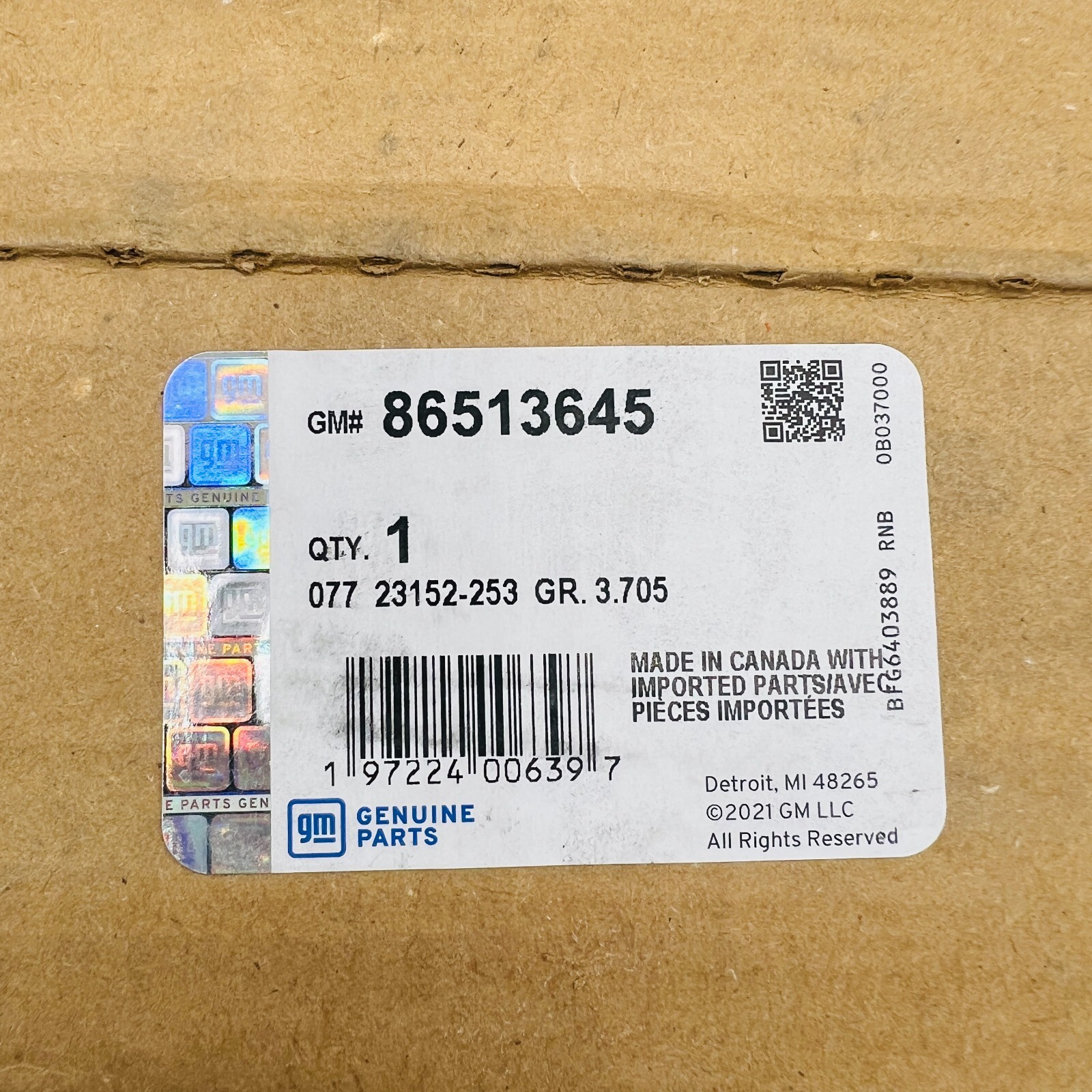 Genuine OEM GM Passenger Side Exhaust Tail Pipe Heat Sleeve 86513645 | eBay