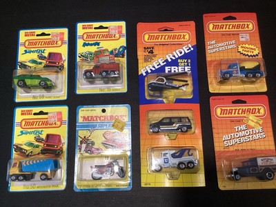 Vintage Matchbox Car Lot in Blister Packs 1970s/80s (9 Cars) | eBay
