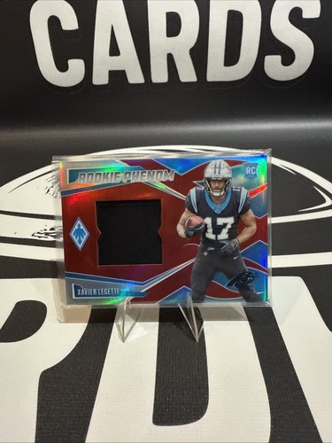 2024 Panini Phoenix - Rookie Phenom Jersey Xavier Legette #RPJ-XLE Red ...