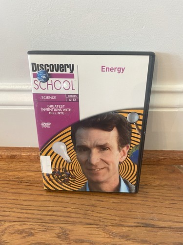 Discovery Channel School Science Energy DVD Grades 6-12 Bill Nye Rare ...