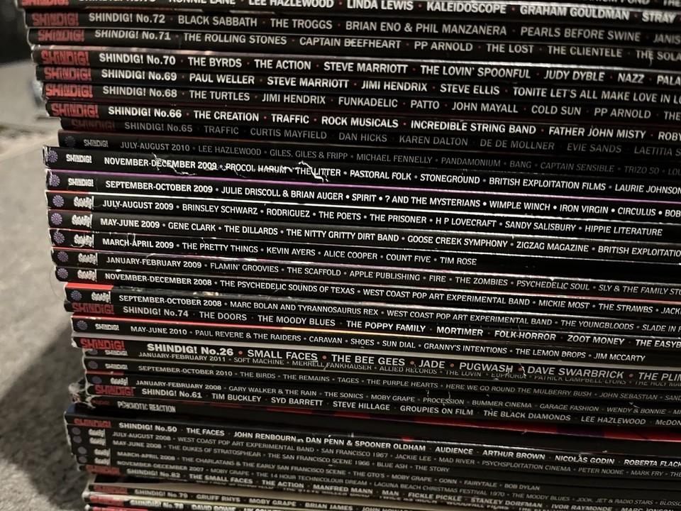 Shindig Magazine Bundle | eBay UK