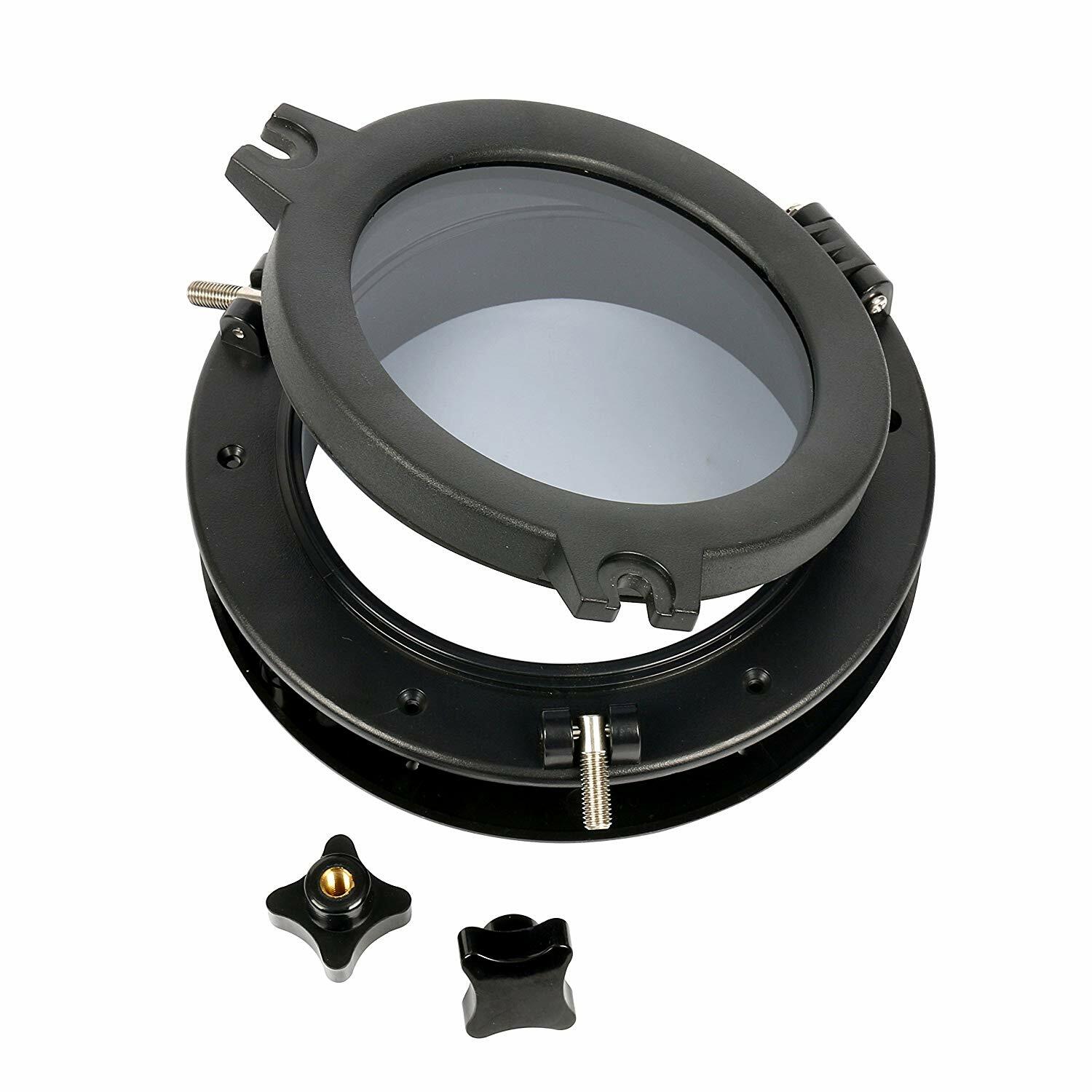 Black & White Portlight Porthole Replacement Window Port Hole ABS ...