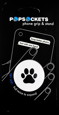 PopSockets Dog Paws Puppy Paw Print PopSocket Pop Socket Phone Holder ...