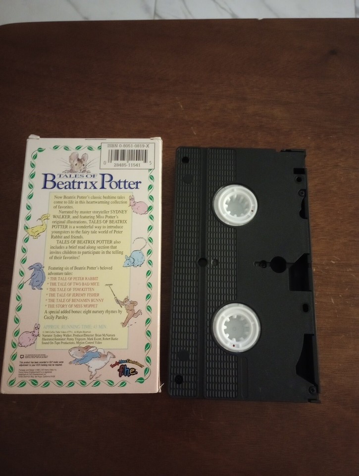 Tales Of Beatrix Potter VHS Family Home Entertainment Vintage Video ...
