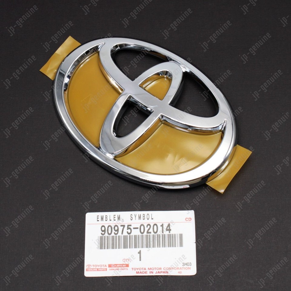 OEM Genuine TOYOTA Highlander 2001 - 2003 Front Chrome Emblem Ornament ...