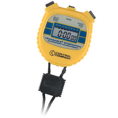 Traceable Waterproof/Shockproof Stopwatch | eBay