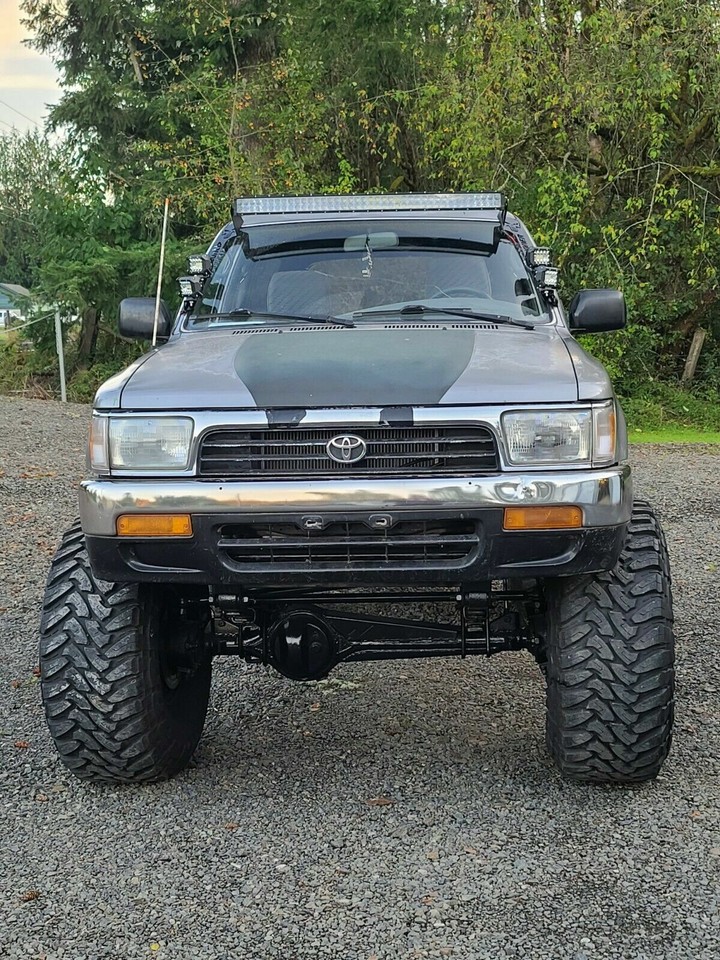 Windshield Pillar Mounted Brackets LED Light Bar FITS Toyota 4Runner ...