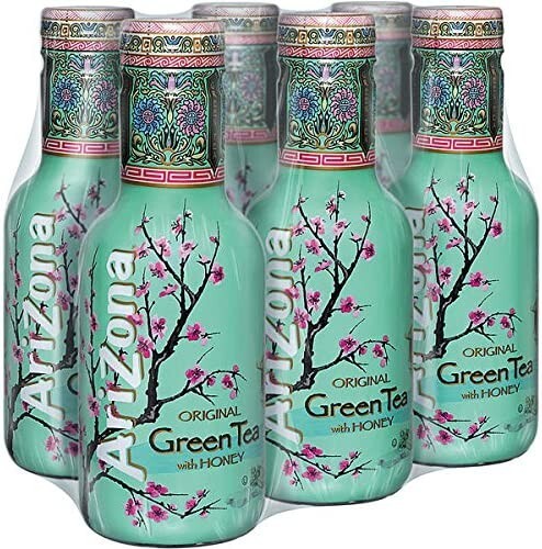 Arizona Original Green Tea with Honey 500 ml (Pack of 6) | eBay
