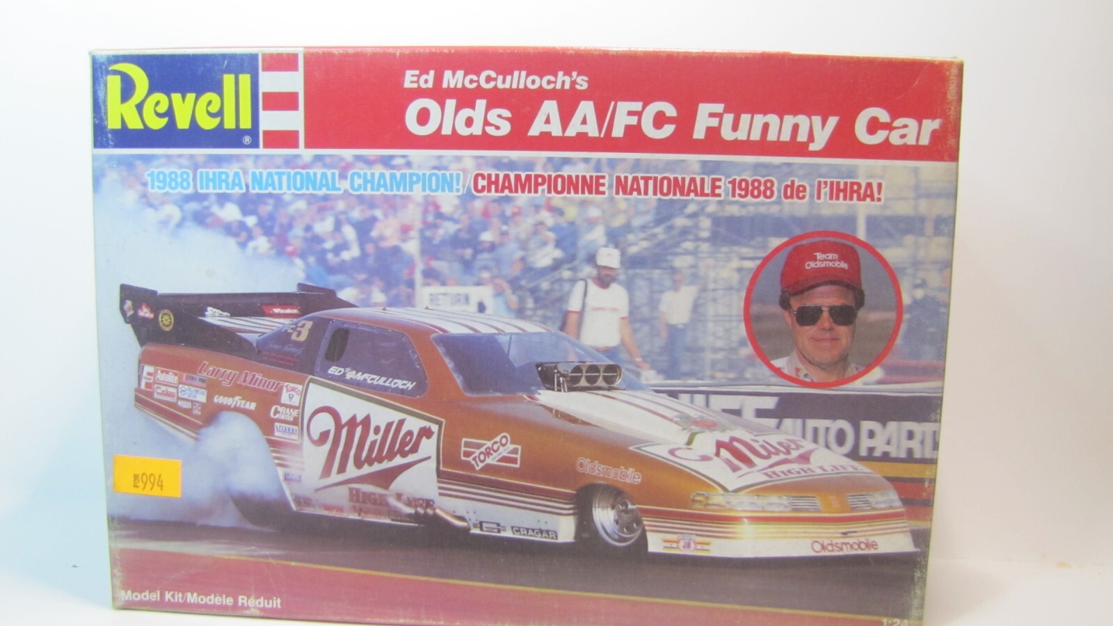 Revell Olds AA/FC Funny Car Ed McCulloch's Plastic Model Kit 7122 ...