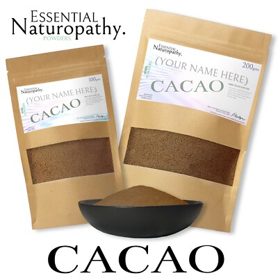 CACAO POWDER 100% Raw Organic Peruvian Premium Grade - SUPERFOOD - Fair ...