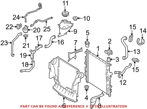 Genuine OEM Engine Coolant Overflow Hose For Mercedes 1645060135 | eBay