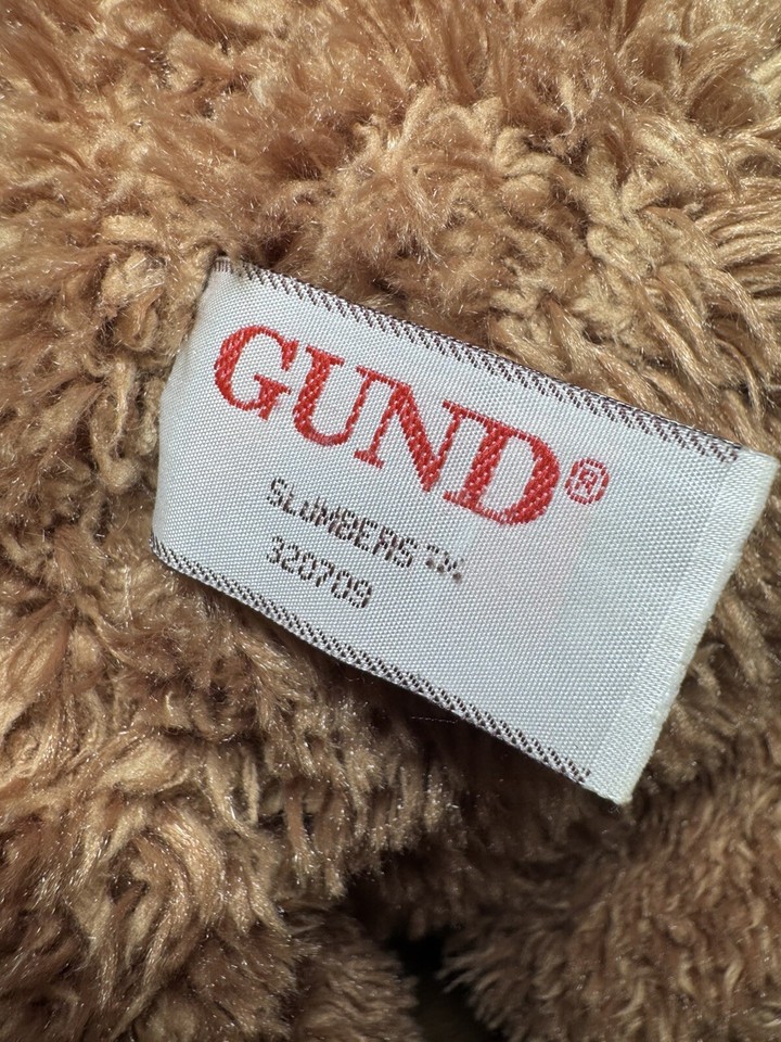 GUND Slumbers Teddy Bear Plush Stuffed Animal Toy 17” Brown Tan 320709 ...