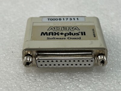 ALTERA MAX+PLUS II Altera Softwre Guard UNIT ONLY NO ACCESSORIES/DISCS NICE DEAL | eBay