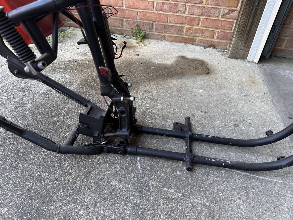 Harley Davidson Ironhead Sportster Rigid Frame Chopper Hard Tail ...