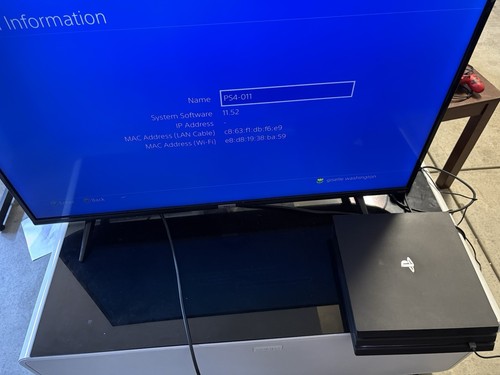 SONY PS4 PRO - CUH-7215B - Console & Power Cable Only | eBay
