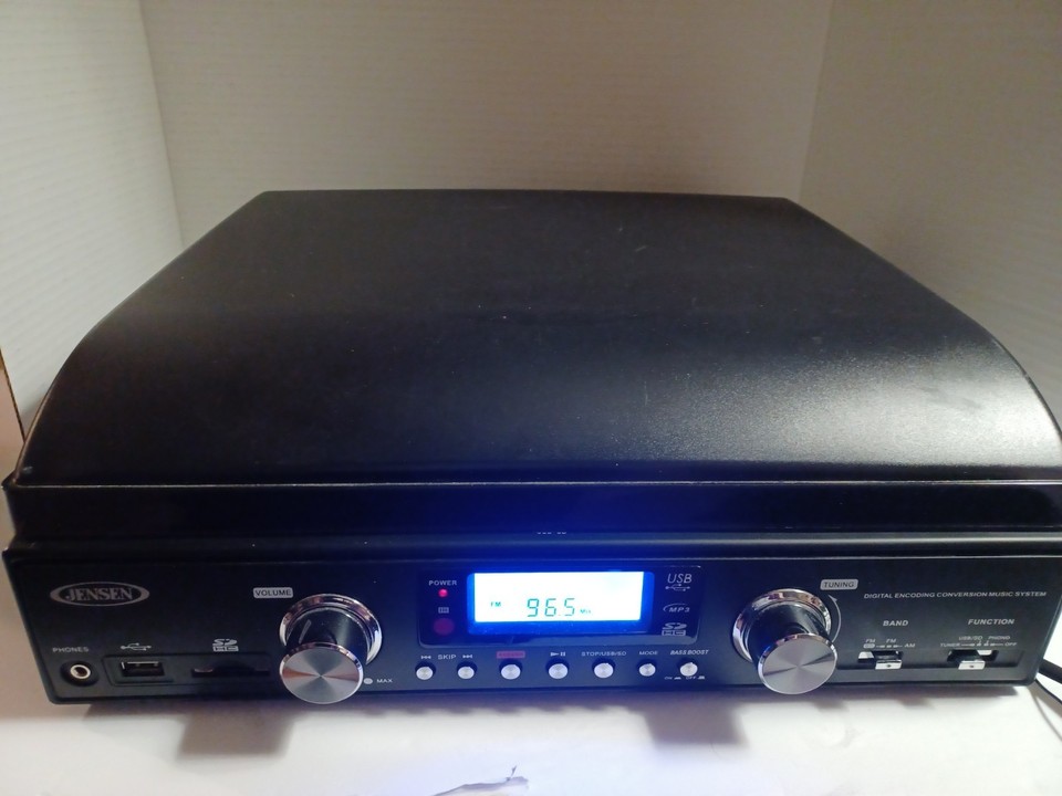 JENSEN Record Player -AM FM Radio JTA-460Good Condition | eBay