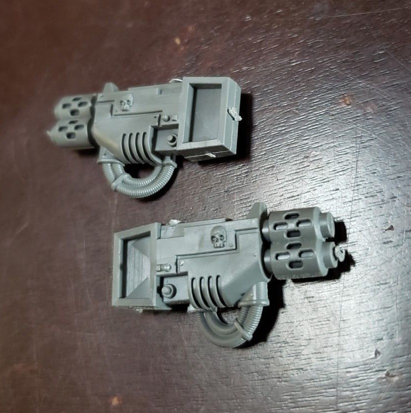 Warhammer 40k Astra Militarum Bits LRM Leman Russ Side Sponson ...