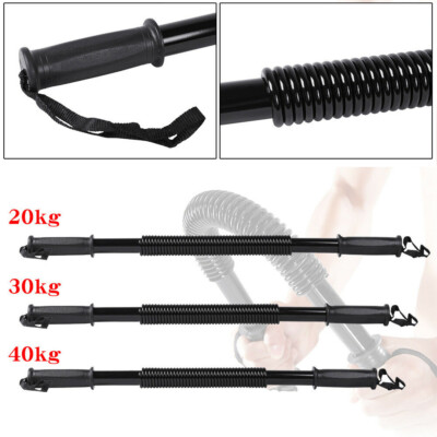 Heavy Duty Power Bar Twister Upper Body Arms Strength Workout Body ...